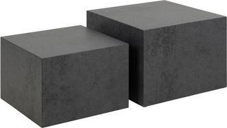 ebuy24 Dice Couchtisch Schwarz