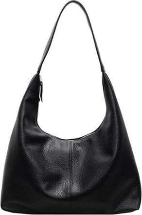 Generic Garhomtur Sac fourre-tout r&eacute;tro en daim synth&eacute;tique avec rivets pour femme, grande capacit&eacute;, sac &agrave; main souple, avec poign&eacute;e sur le dessus, streetwear