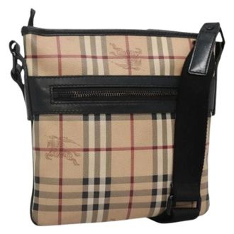 Burberry Pre-owned Cuir sacs-ports-paule - Femme - Pre-owned - Beige - Taille: ONE Size