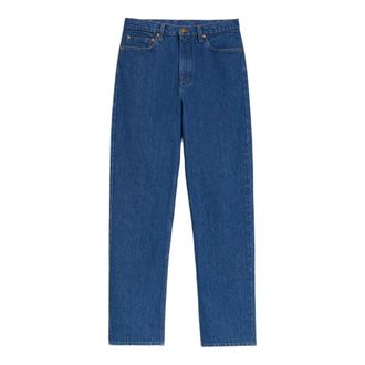 Jil Sander Femme, Jeans, Bleu, Taille: W32 Jeans droits
