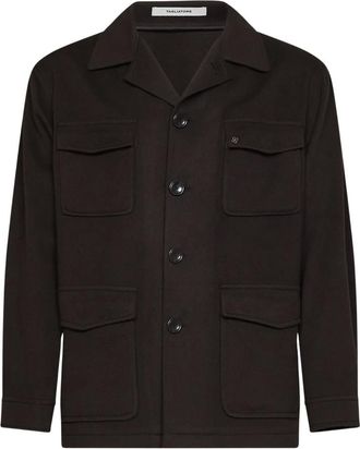 Tagliatore Milton Jacket - Homme - Vestes - Brun - Taille: L