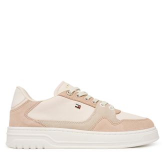 Tommy Hilfiger Sneakers Tommy Hilfiger Court FW0FW09177 &Eacute;cru