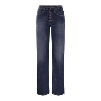 Dondup Jacklyn Wide-leg Jeans - - Jeans - Damen - Blau - W30