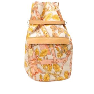 Loewe Pre-owned Canvas Backpack - Femme - Pre-owned - Beige - Taille: ONE Size