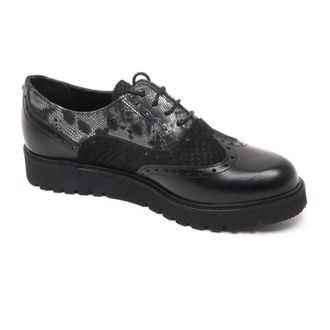Trussardi Blaue Jeans Englischer Schuh Modell - - Shoes - Damen - Schwarzk - 37 EU
