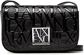 A|X Armani Exchange Sac bandouli&egrave;re Liz Small pour femme, Noir, Taille unique