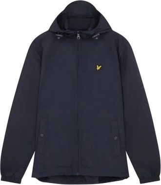 Lyle & Scott Homme, Vestes, Bleu, Taille: 2XL Veste &agrave; capuche polyvalente