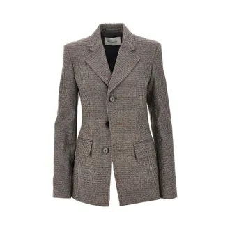 Ami Houndstooth single-breasted jacket Woman 36