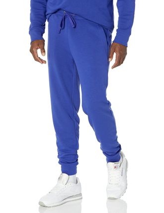 Amazon Essentials Herren Leichte French-Terry-Jogginghose (erhältlich in Big & Tall), Königsblau, XXL