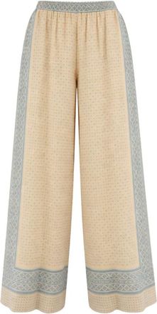 Ermanno Scervino Femme, Pantalons, Multicolore, Taille: 36 FR Wide Pantalons