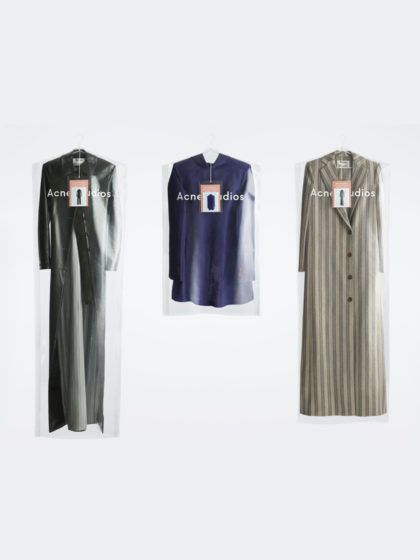 La collection exclusive Showpiece Prototype d’Acne Studios pour la Fashion Week