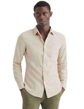 Dockers Original Shirt Slim, Sahara Khaki, S Homme
