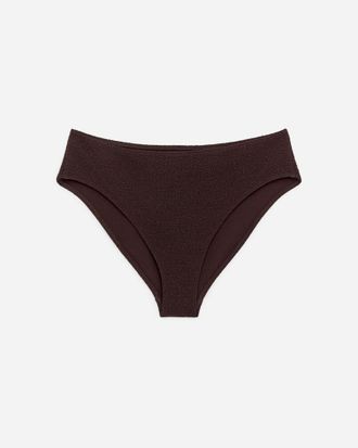 Arket Bikinih&ouml;schen Mit Hoher Taille -Braun
