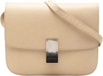 Celine Pre-owned Classic Box Bag - Femme - Pre-owned - Beige - Taille: ONE Size