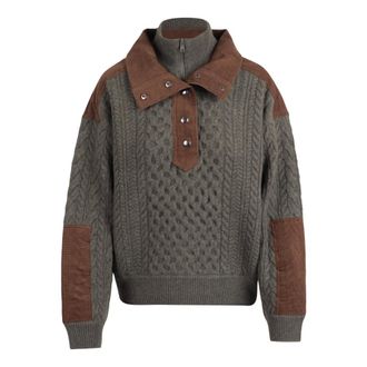 Sea NY Pull Allen - Femme - Pulls - Vert - Taille: 36 FR