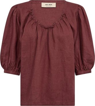 Mos Mosh MOS Mosh, Femme, Blouses et Chemises, Rouge, Taille: 38 FR Blouses