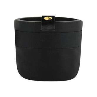 Spirella Halter f&uuml;r B&uuml;rsten, Schwarz