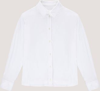 Circolo 1901 Shirt in Jersey Bianco Ottico / XL