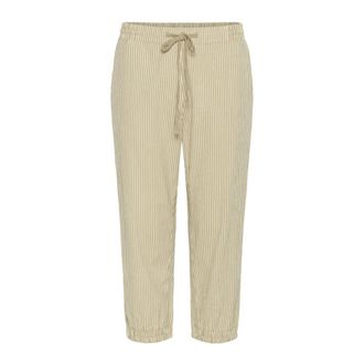 Kaffe Cropped Hosen - - Trousers - Damen - Beige - XS