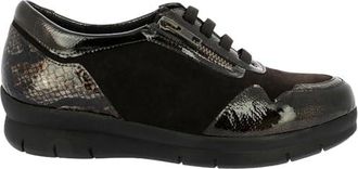 Doctor Cutillas Baskets pour femme 75608 en cuir verni, marron, 37 EU