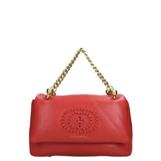 La Carrie Woven Logo Sthephy Ledertasche - - Bags - Damen - Rot - ONE SIZE