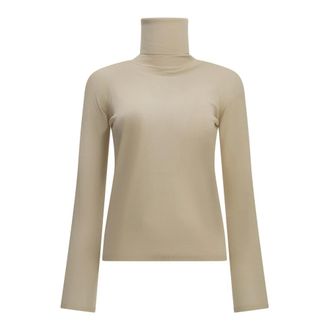 Max Mara Saluto Rollkragenpullover - - Knitwear - Damen - Beige - M