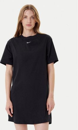 Nike Kleid für den Alltag DV7882 Schwarz Relaxed Fit