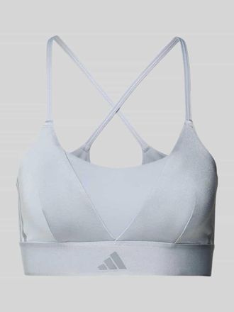 adidas Bralette mit elastischem Logo-Bund