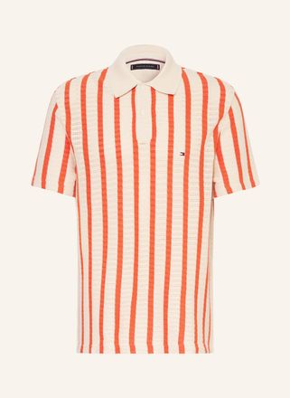 Tommy Hilfiger Strick-Poloshirt Classic Fit orange