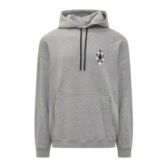 Marcelo Burlon Bandana Hoodie - - Sweatshirts & Hoodies - Herren - Grau - S