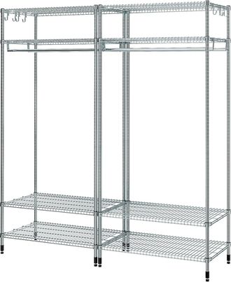 IKEA OMAR Regal mit Kleiderstange