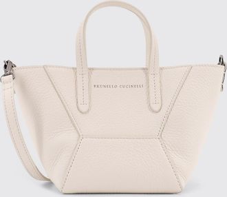 Brunello Cucinelli Sac &agrave; Main BRUNELLO CUCINELLI Femme couleur Blanc