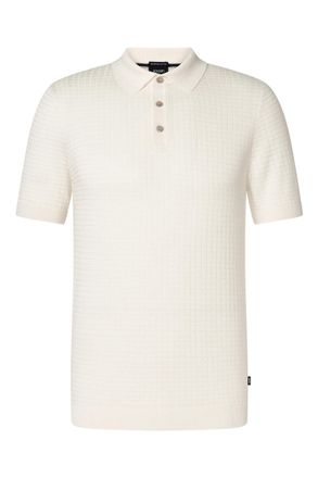 Joop Poloshirt JOOP Vanceo, Herren, Gr. XL, natural, Jersey, Obermaterial: 100% Baumwolle, unifarben, regular fit normal, Rippb&uuml;ndchen, Shirts, strukturier