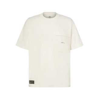 Oakley Homme, Tops, Blanc, Taille: XS T-shirt en polyester Scratch Tee 5.0