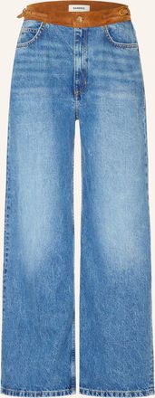 Sandro Sandro Wide Leg Jeans blau