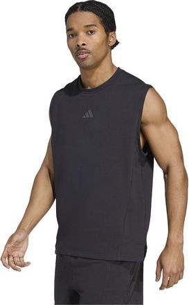 adidas Mens D4T X Sleeveless Shirt Black 2XL