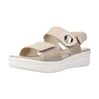 Stonefly Aqua III 12 Keilsandalette - - Shoes - Damen - Beige - 39 EU
