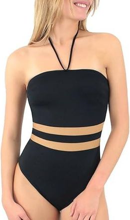 Janine Robin Maillot de Bain 1 pièce Bustier Sculptant Venezia