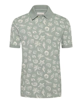 GANT Strukturiertes Poloshirt mit maritimen Motiven in