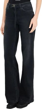 Liu Jo Femme, Jeans, Noir, Taille: W30 B.up Good Flare H.w. Den