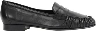 Aeyde Aldous Ruched Penny-Slot Loafers
