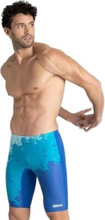 Generic HUIWDP Maillot de bain pour homme Maillot de bain de comp&eacute;tition Jammers Short de bain Short de plage S&eacute;chage rapide UV Surf Natation, A8, 3XL