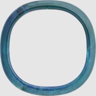 Vanessa Baroni Jonc Soft Edge Teal Marble