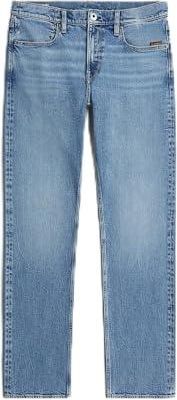 G-Star Homme Jean Mosa Straight, Bleu (faded sea point blue D23692-D930-H078), 34W / 34L