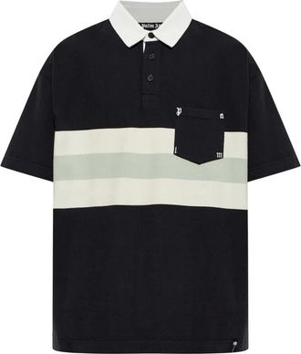 Palm Angels Polo en coton avec poche - Homme - Tops - Noir - Taille: XL