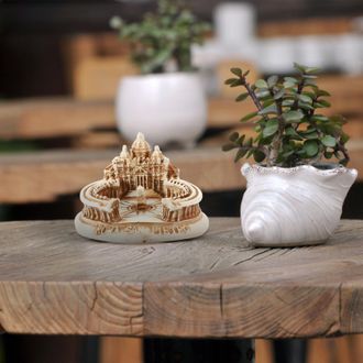 TOPBATHY MUCKLILY Kleiner San Pietro Modell aus Harz Kompaktes Architekturmodell der Heiligen Basilika Dekorative Wohnkultur f&uuml;r B&uuml;ro und Zuhause