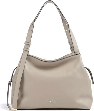 A|X Armani Exchange Femme, Sacs, Beige, Taille: ONE Size Sac bandouli&egrave;re en tissu technique