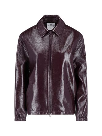Courr&egrave;ges Vinyl Bomber Jacket