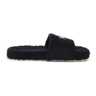 Dolce & Gabbana Sponge Slipper - - Shoes - Herren - Schwarzk - 40 EU