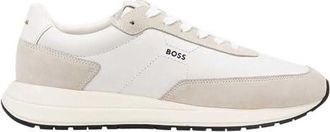 BOSS Boss Vinston_Runn_ltwasd 10275827 0 Baskets pour Homme, Blanc., 41 EU